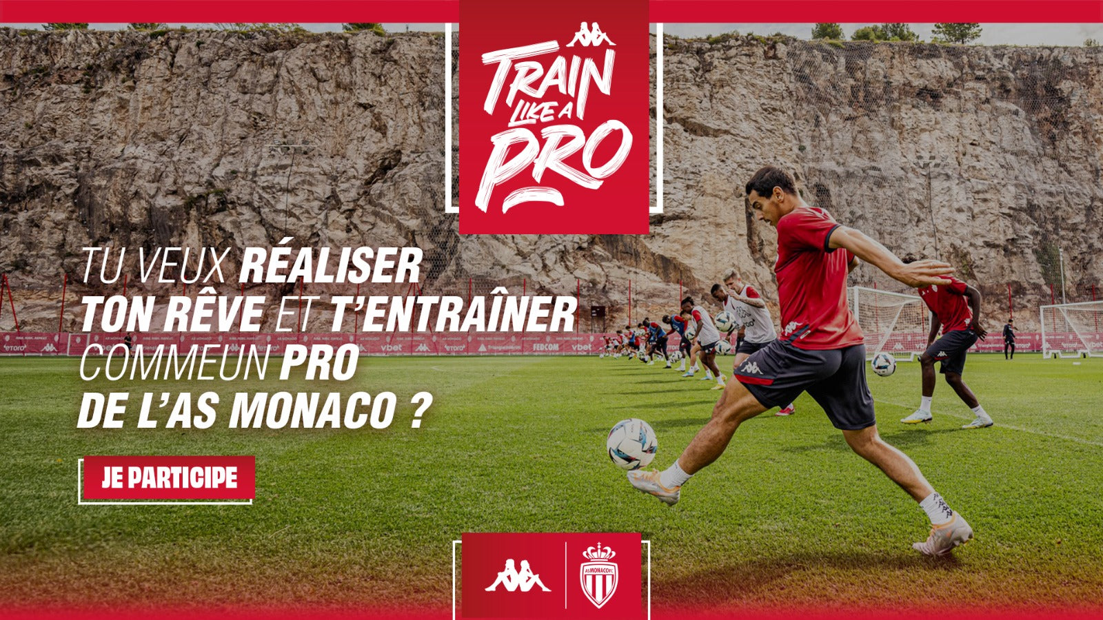 « TRAIN LIKE A PRO » LE TRAINING CAMP PERFORMANCE MADE IN KAPPA A L’AS